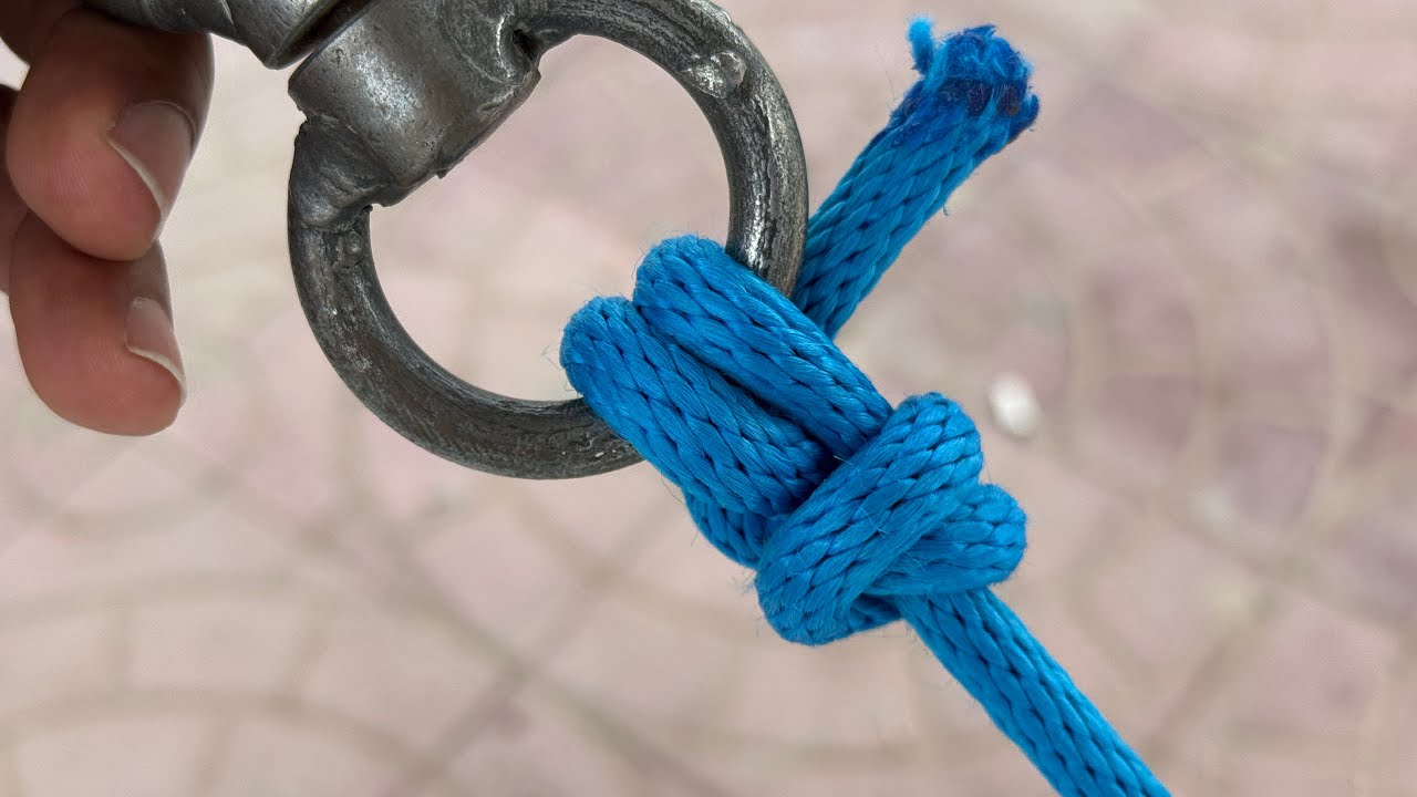 Practical And Effective Rope Trick And Knot Skill ! 