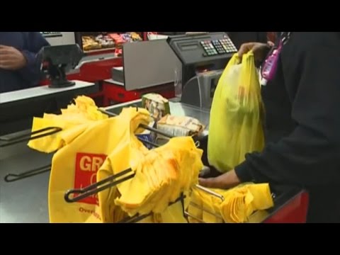 California becomes first state to prohibit plastic bags