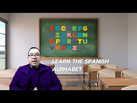 Spanish alphabet (Mexican accent)
