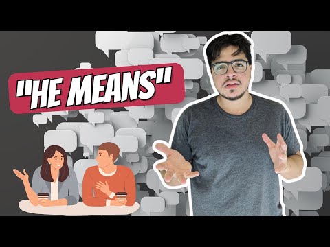 What does “يعْنِي” mean?