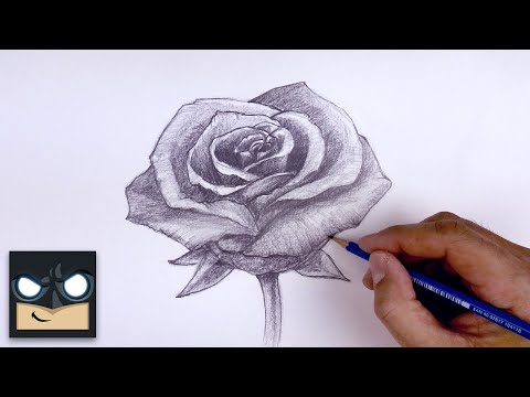 How To Draw A Rose 🌹 Mother’s Day Sketch Tutorial