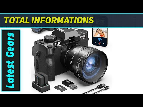 5K Digital Camera: The Ultimate Entry-Level Vlogging Companion