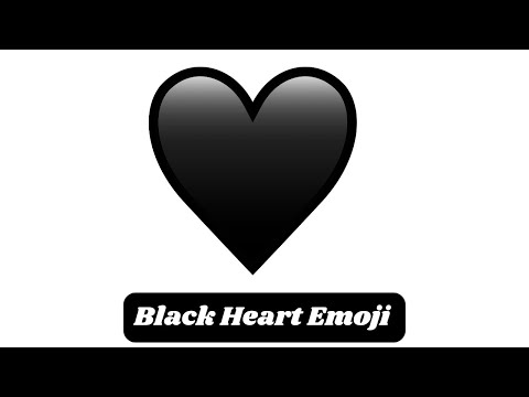 Understanding the Meaning of the Black Heart Emoji in Relationships and Spirituality