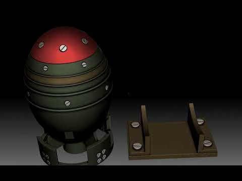 💣 Fallout Mini Nuke Mini - Atomic Bomb Fatboy Real Size・ STL File for ...