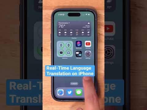 Translate Multi-Language Conversations on iPhone