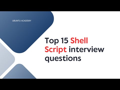 Top 15 Shell Scripting Interview Questions (Plus Answers)