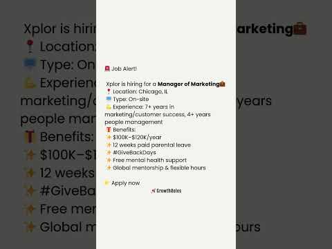 Marketing Marketing Jobs | GrowthRoles