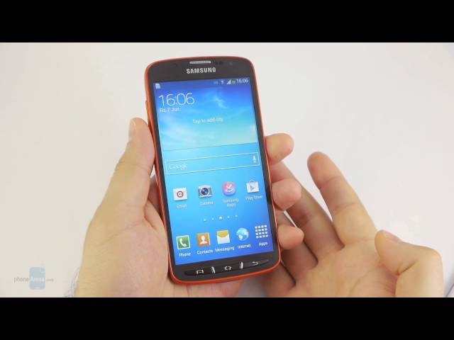 Samsung Galaxy S4 Active hands-on - PhoneArena