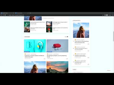 NewsLite - Magazine & News Blogger Template | Templateiki