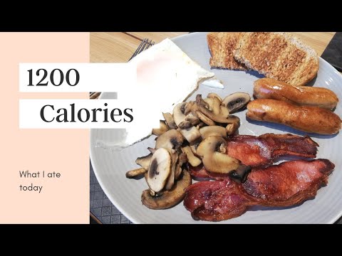 What I ate today - 1200 calories - Day 6