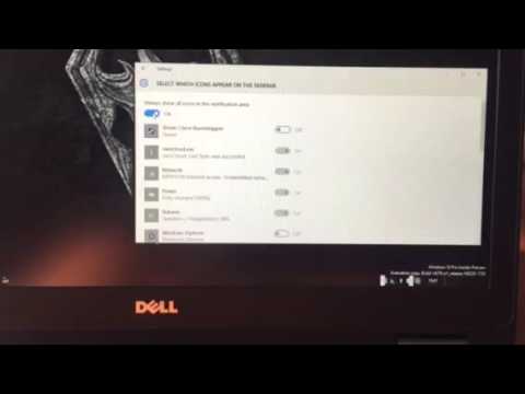 Issue with System Tray Windows 10 14279