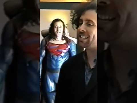 Nicolas Cage could play Superman in a Tim Burton movie #shorts #superman #flash