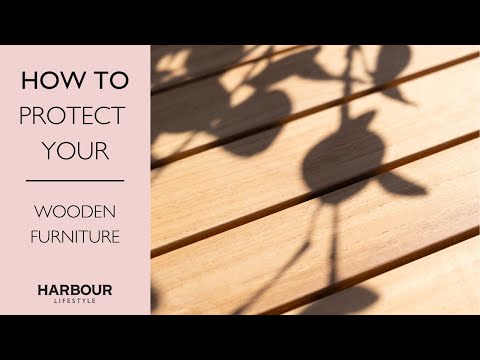 How to Protect your Wooden Outdoor Furniture