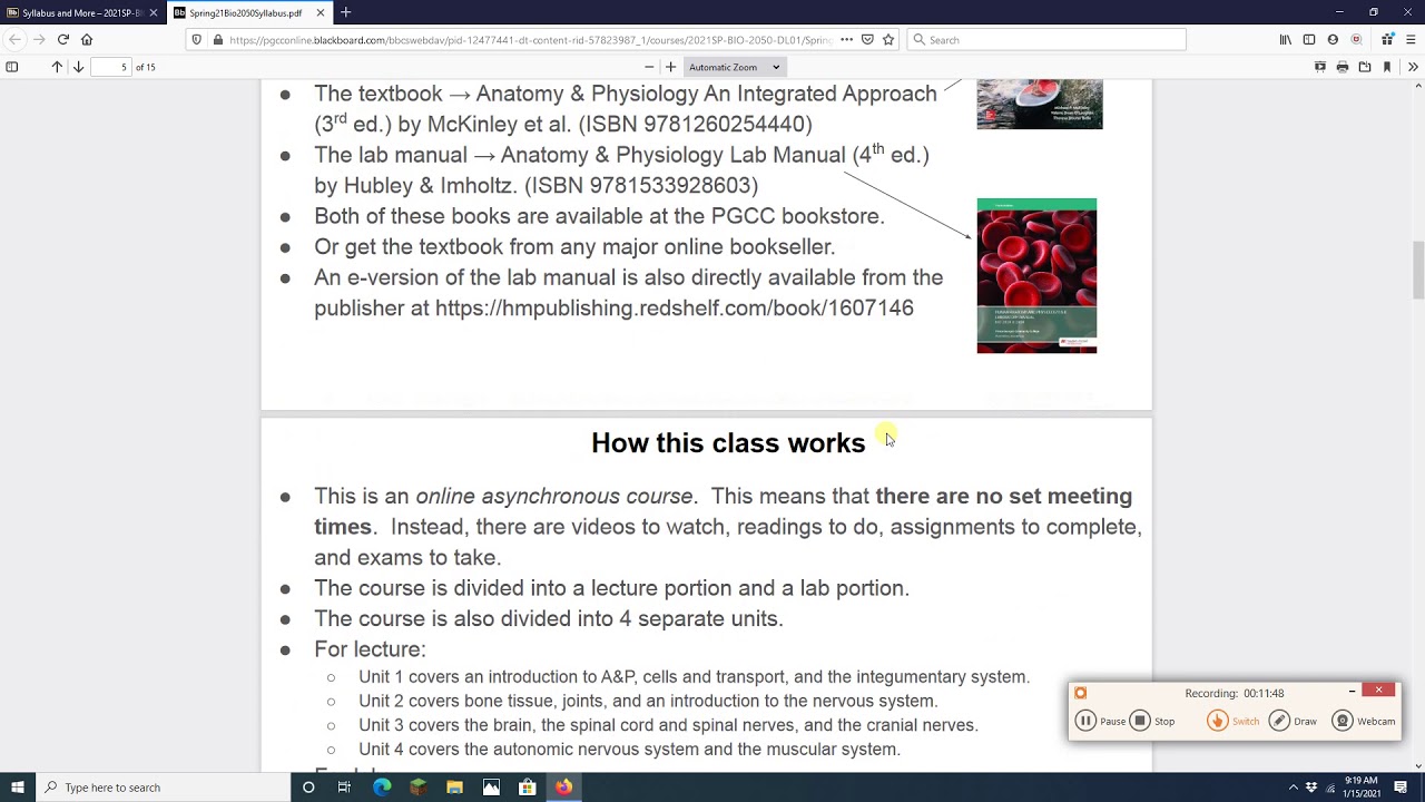 Spring 2021 Bio2050 Intro