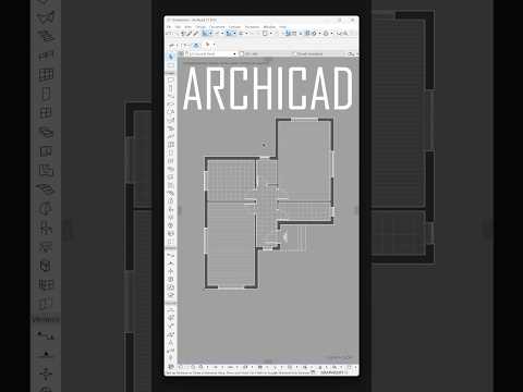 Archicad - Automatic Dimensioning - #archicad #architecture