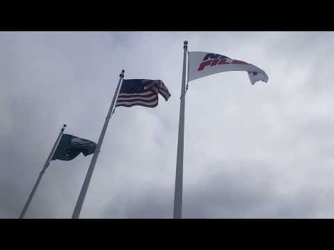NFL Films raises Philadelphia Eagles Super Bowl 52 Championship Flag ...