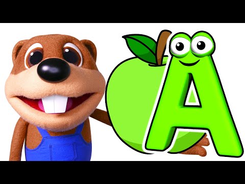 ABC Phonics Song + More | Learn the Alphabet, Nursery Rhymes & Kids Songs Busy Beavers