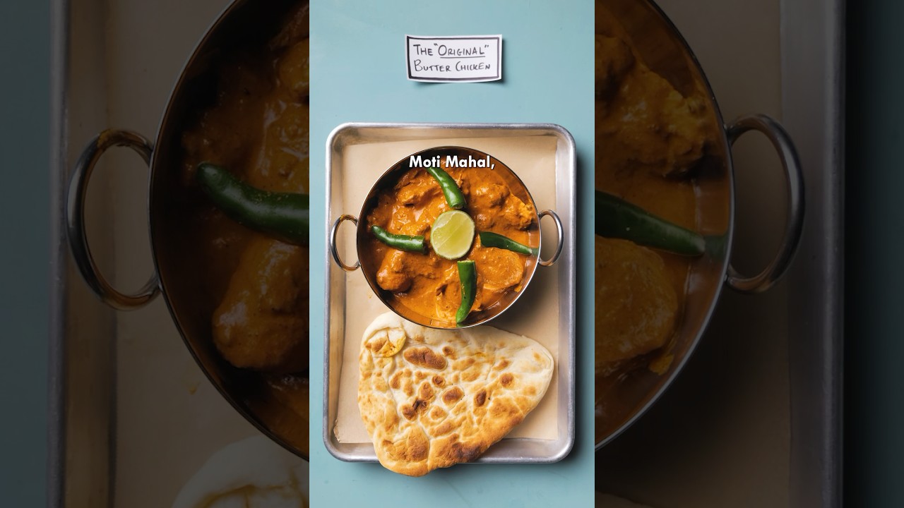 Recreating the ORIGINAL Butter Chicken #cooking #food