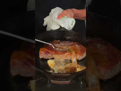 Basting a Steak