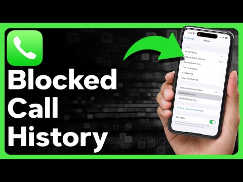 How To Check Blocked Call History