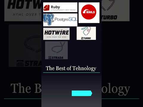 The Best Programming Stack 2023 #ruby #rubyonrails #hotwire #stimulus #turbo #strada #shorts