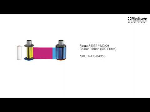 Fargo 84056 YMCKH Colour Ribbon 500 Prints R FG 84056