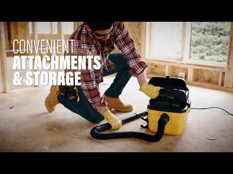 DeWalt DXV38S 1250W 38L Stainless Steel Wet & Dry Vacuum