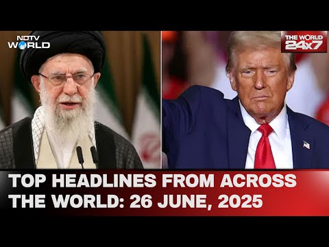 Trump Says US To Hold Fresh Talks With Iran Next Week | Top Headlines: 26 June, 2025