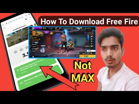 How To Download Free Fire || Not Max || How To Use || Apk File || QRPN