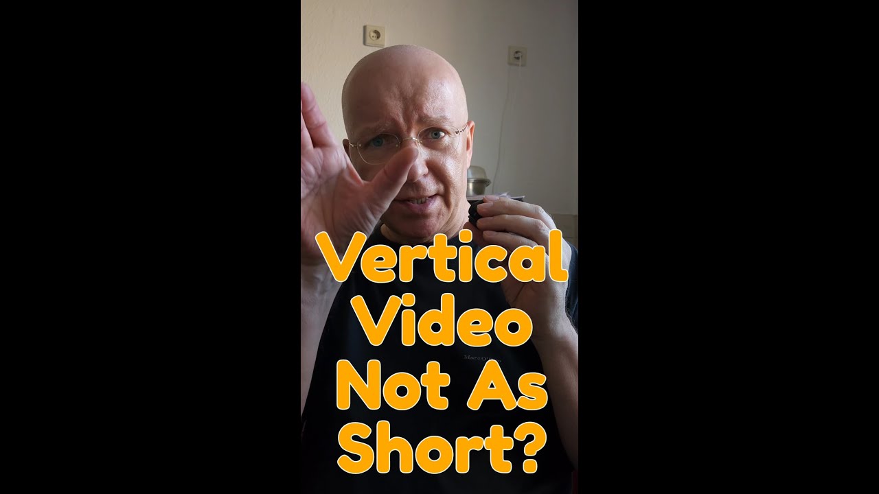 Vertical Video as Long-Form? My YouTube Experiment!