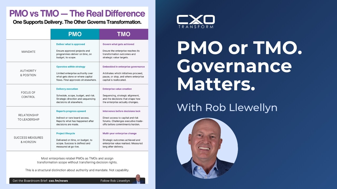 PMO vs TMO | The Critical Difference Organisations Miss