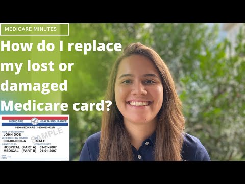 How do I replace my Medicare card?