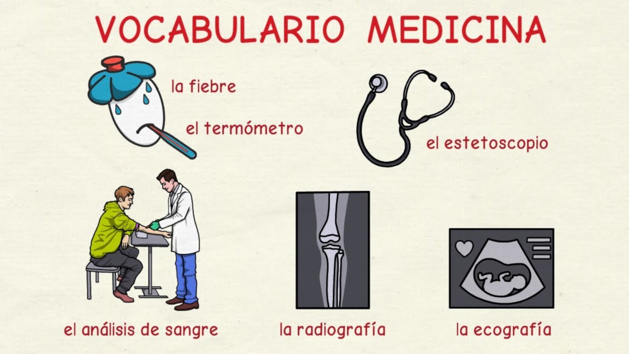 Aprender español: Centros sanitarios y medicamentos (nivel intermedio)