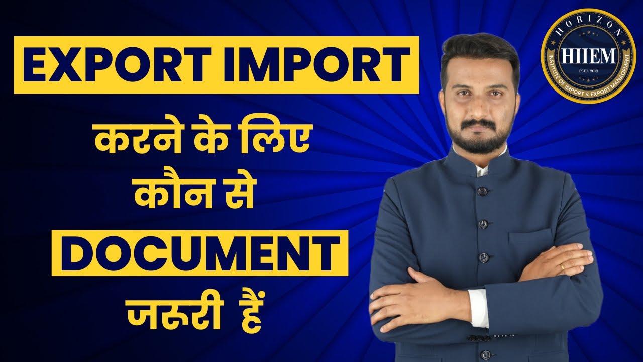 Documents and licenses required to start an export import business By Sagar Agravat