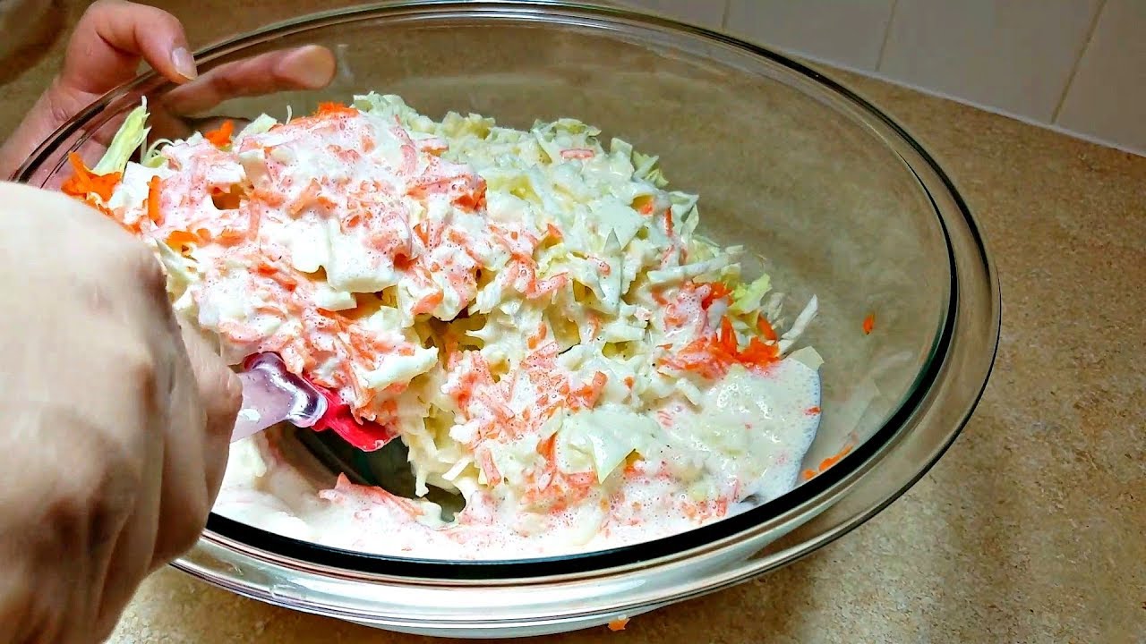 How to Make Coleslaw | Homemade Coleslaw Recipe | KFC Style Coleslaw