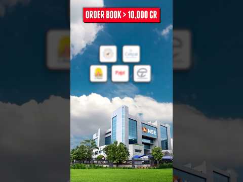 Stocks with Order book more than 10,000 Cr!💡