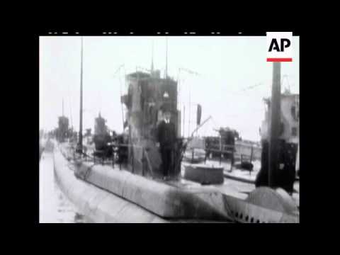 GERMANY'S MIGHTY FLEET SURRENDERS - NO SOUND