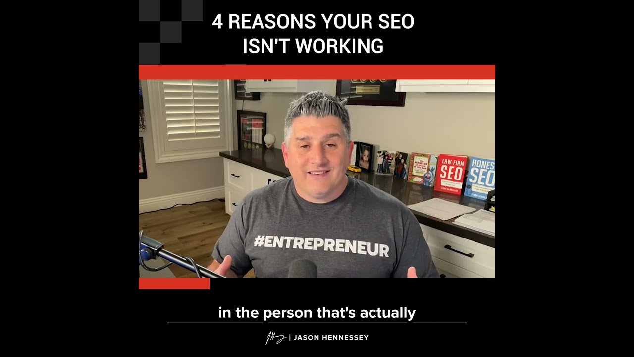 4 Reasons Your SEO Isn't Working