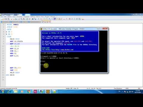 Debug First Assembly language Program urdu hindi