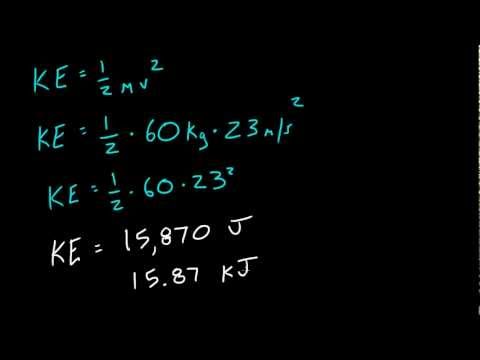 Physics Lecture - 29 - Kinetic Energy