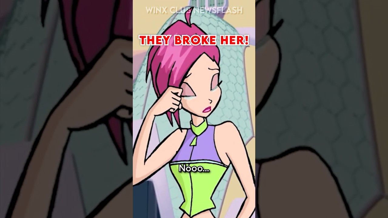 Tecna FINALLY shows some emotion! #WinxClub
