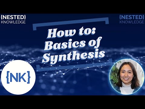 Basics of Synthesis