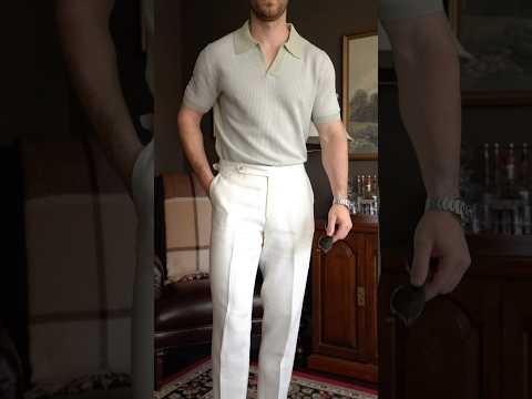 Summer Outfit Idea 😎 | Linen Pants | #mensclothing #menswear #mensfashion