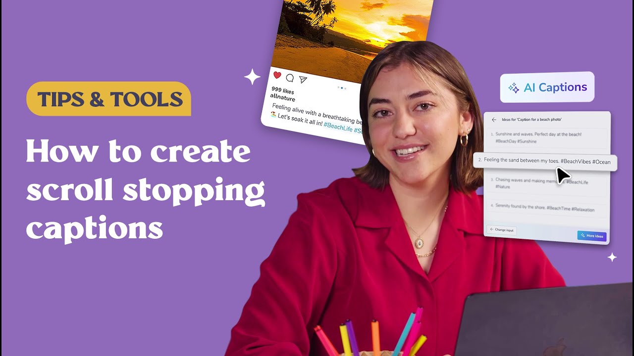 How to create scroll stopping captions