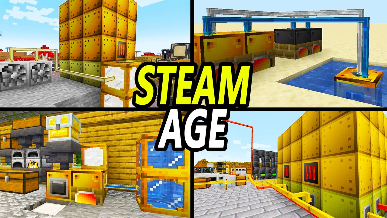Your First Steam Factory – Modern Industrialization Guide