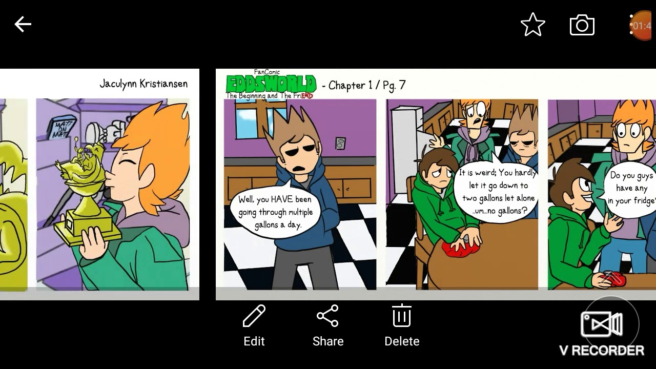 Eddsworld The Beginning and the FriEND Chapter 1 Comic dub