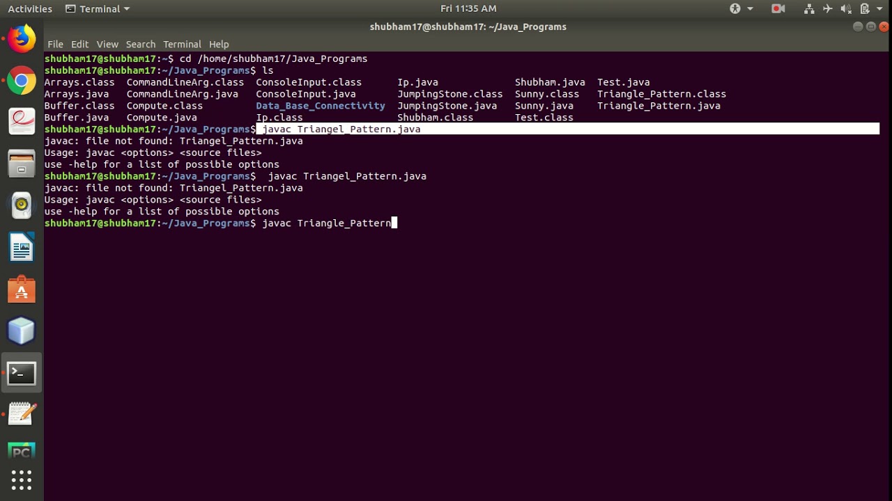 Run your Java Program from Terminal without using any IDE