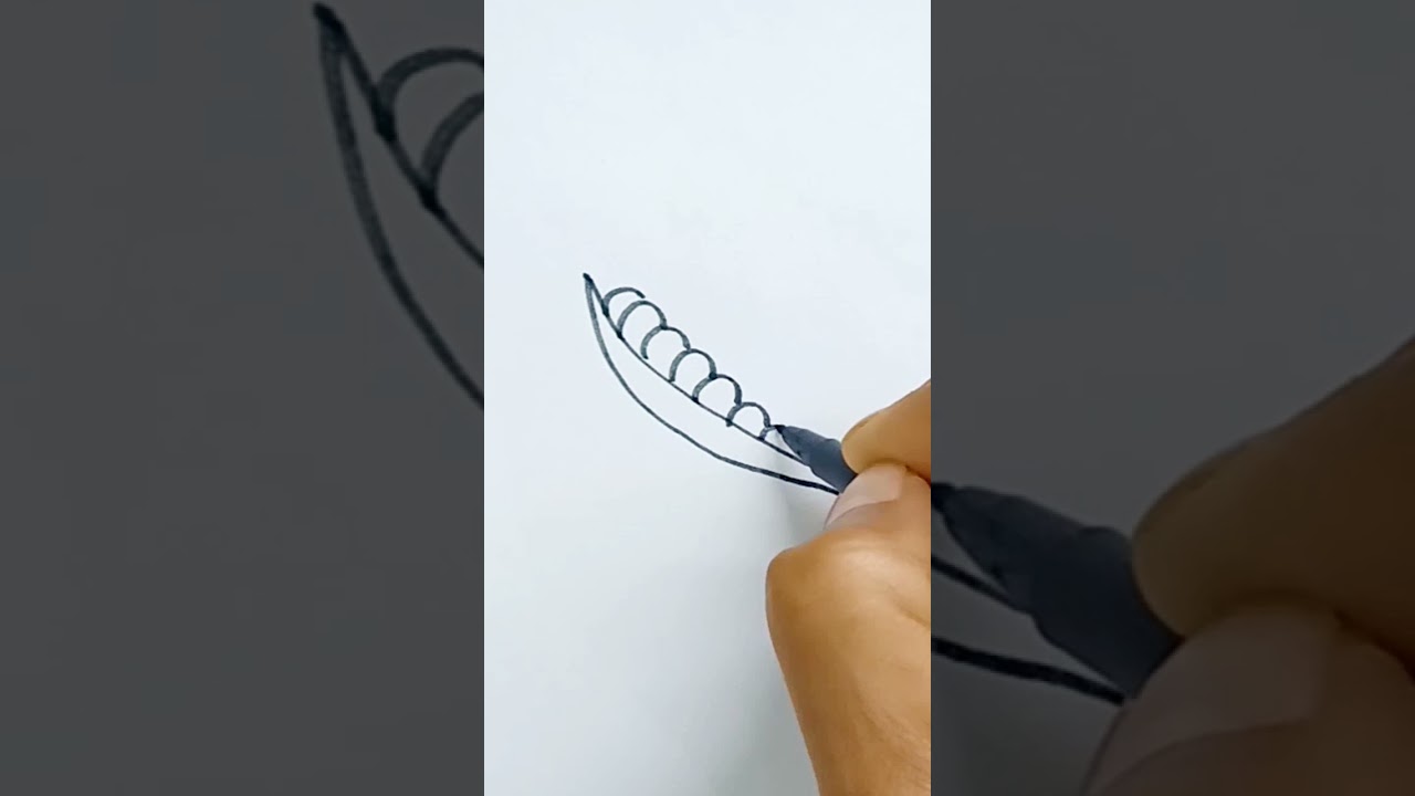 How to Draw a Peas #shorts