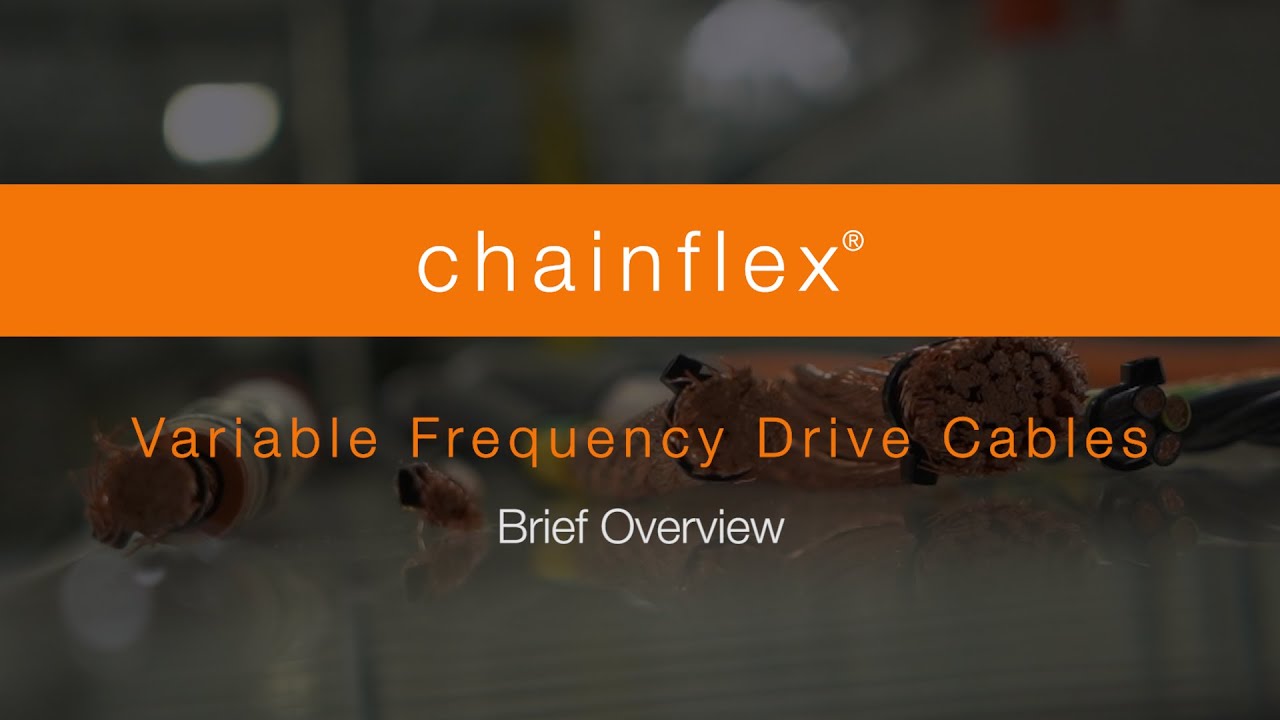 Variable Frequency Drive Cables from chainflex® | Brief Overview