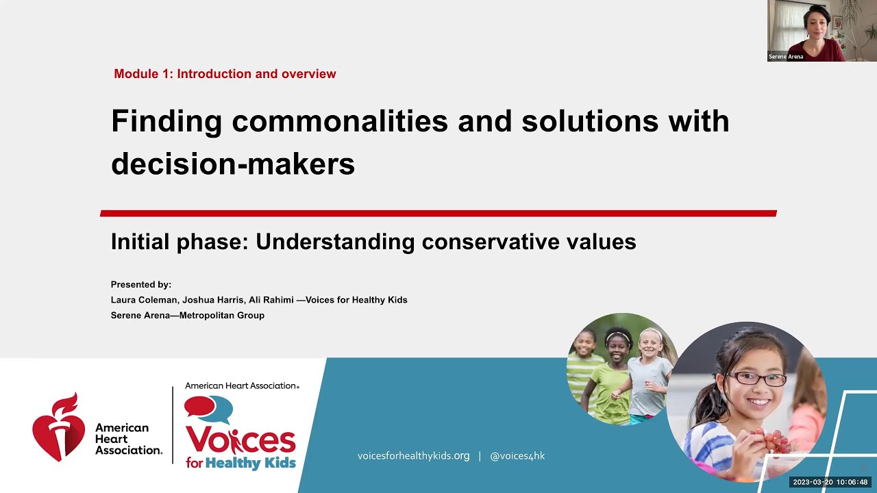 Module 1: Introduction to the Guide and overview of the training modules